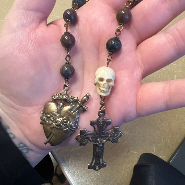 Stella Maris Our Lady of Garde Chrysocolla Azurite & Blue Sea Sediment ...