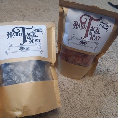 Sassafras Hard Tack Candy, Rock Candy, Old-fashioned, Homemade, Glass ...