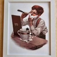 Vintage Stahly Live Blade Safety Razor Magazine Advert Retro Poster ...