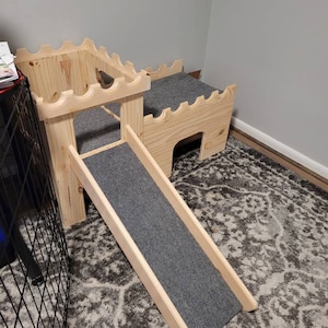 Rabbit Castle Tower Ramp Sold Separately - Etsy