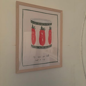 Chili Print Kitchen Spice Wall Art Print Trendy Retro You're Hot Print ...