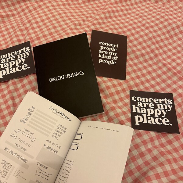 Das originale Konzerttagebuch für 70 Shows VOLUME 3: Concert Memories ...