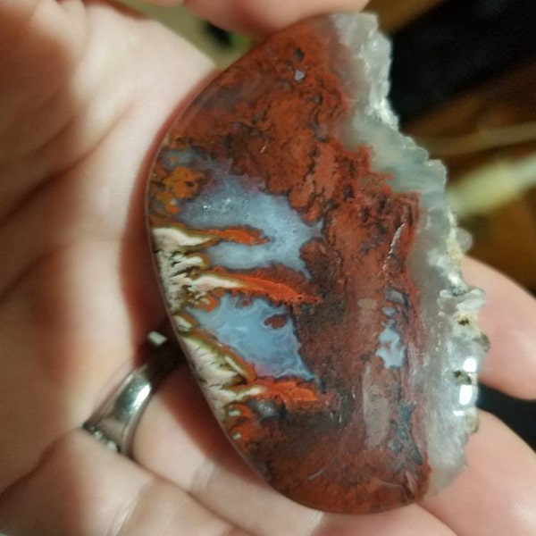Rare Plume Agate Rough Slab,agate Rough, Top Quality, Colourful,agate Specimen. - Etsy