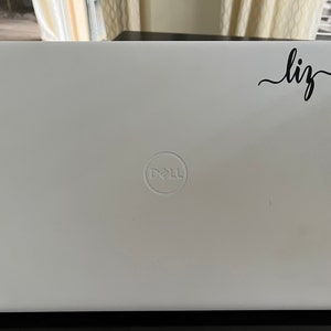 Laptop Stickers Laptop Decal Computer Decal Name Laptop | Etsy