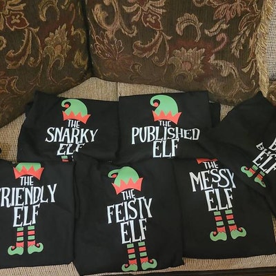 Custom the Elf Shirt, Custom Elf Shirt, Christmas Family Matching ...