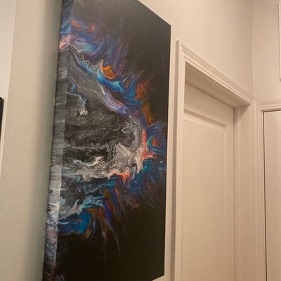 Large Acrylic Dutch Pour Painting - Etsy