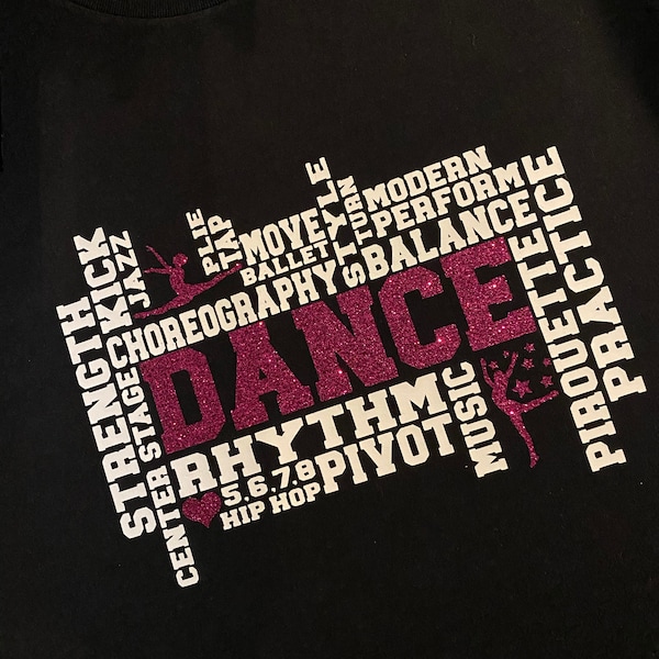 Dance SVG - Dance Word Art Svg - Dxf - Eps - Cut File - Dance Team ...