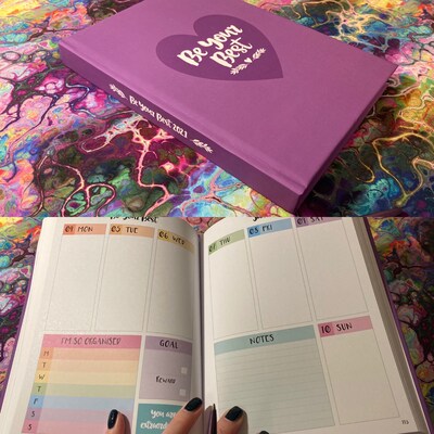 Digital Journal Weekly Spread, Printable Weekly Spread, Printable Diary ...