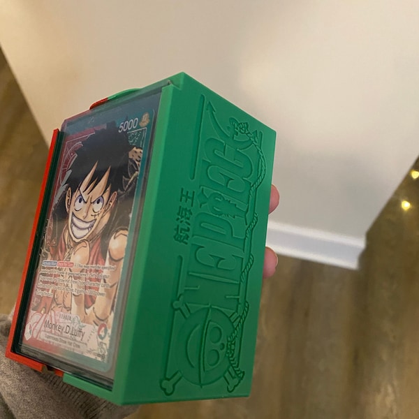 One Piece TCG Leader Deck Box - Etsy