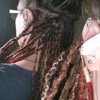 Boho Dreadlocks. Textured Dreads Dreadlocks and Braids soft - Etsy