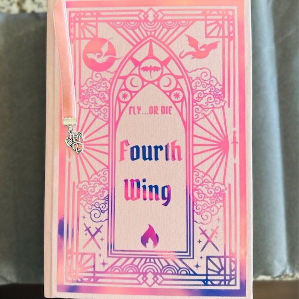 Fourth Wing Custom Bookbind - Etsy UK