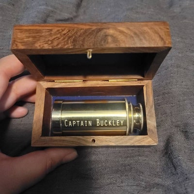 Personalized TELESCOPE & BOX Telescopes Custom Engraved Groomsmen Gifts ...