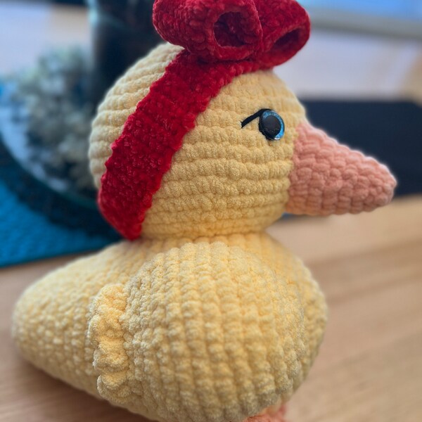 Doris the Duck Crochet PATTERN - Amigurumi - Etsy