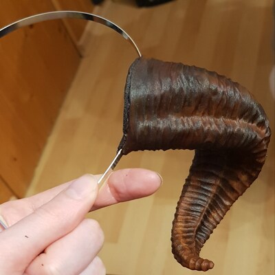 Satyr / Faun Cosplay Horns Small - Etsy