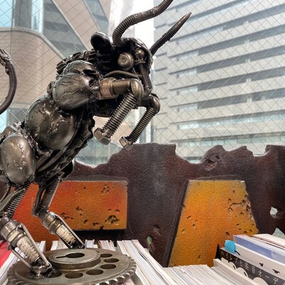 Recycled Metal Taurus small Item Zodiac / Sustainable - Etsy