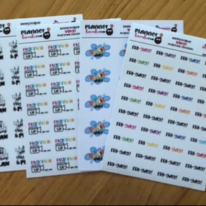 Vinyl Planner Meetup Removable Planner Stickers | Etsy