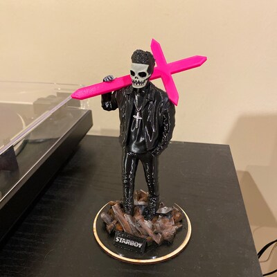 The Weeknd Custom 3D Printed after Hours Skeleton Skull Dawn - Etsy