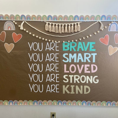 You Are Bulletin Board Cutouts Decor - Etsy