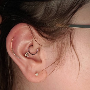 Rainbow Helix Rainbow Cartilage Earring Rainbow Helix Piercing Pride Helix Rainbow Helix Hoop ...