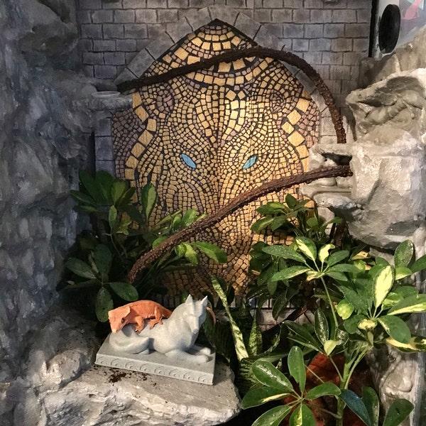 Dragon Age Veilguard - Fen'harel Statue - Solas - Wolf Statue ...