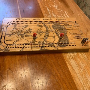 Cribbage - World Map - Etsy