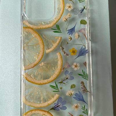 Pressed Flower Phone Case, Dried Flower Samsung Galaxy S24 S23 S22 ...
