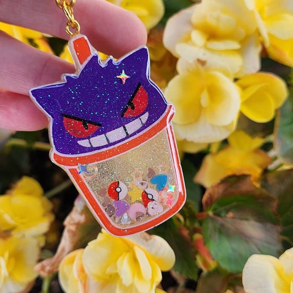 Glow-in-the-dark Resin Keychain - Etsy