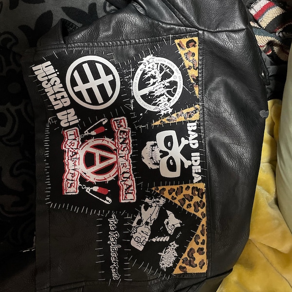 The Jesus Lizard Logo Screen Printed Canvas Patch 4" - Etsy