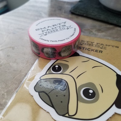 Pug Sticker - Etsy