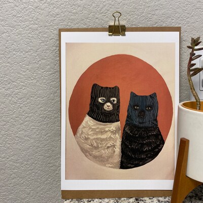 Serial Cuddlers 9x12 PRINT - Etsy
