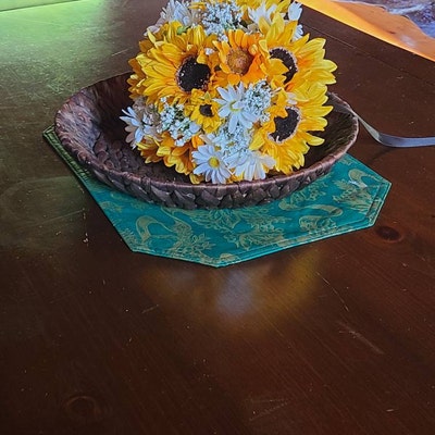 Sunflower Bouquet Turquoise Sunflower Bouquet Malibu - Etsy