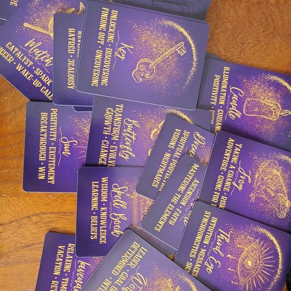 Oracle Cards Deck, Oracle Love Message Cards, 180 Cards, Divine, Tarot ...