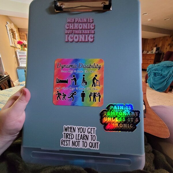 Chronic Pain Sticker, Chronic Illness Gift, Invisible Illness, RA ...