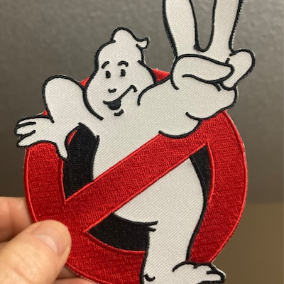 Ghostbusters 2 No Ghosts Logo GB2 Uniform Embroidered Iron on Patch Ghostbuster Sequel Iron on ...