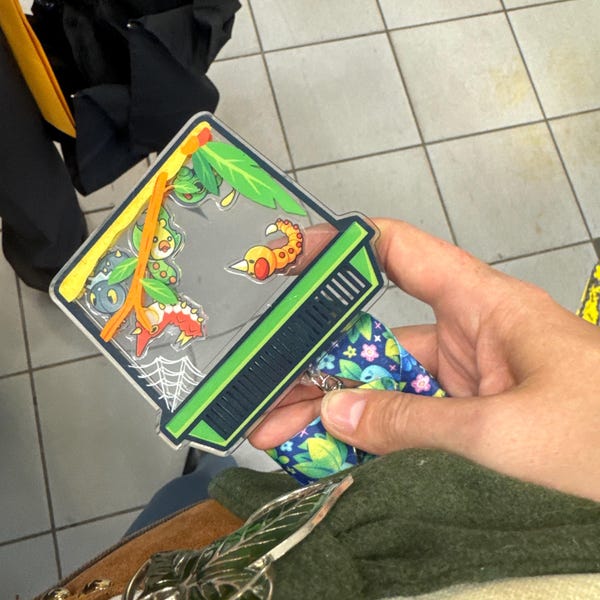 Bug Catcher 4" Shaker Charm - Etsy