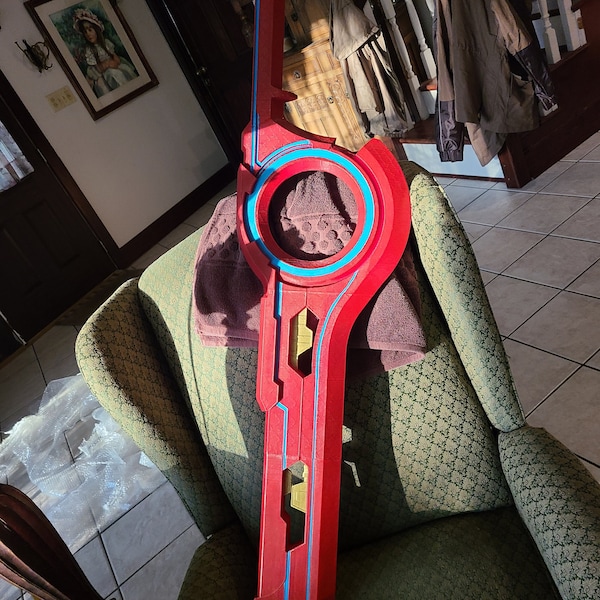 Shulk Monado Lifesize Cosplay Sword - Etsy