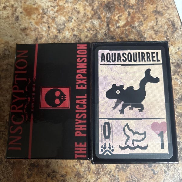 Inscryption Eight Card Booster Pack - Etsy