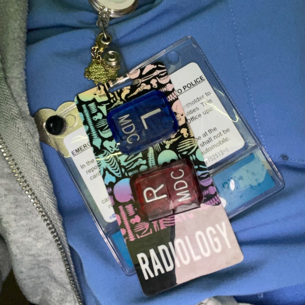 Lightweight Badge Buddy - Double Sided Badge - Xray Badge Buddy ...