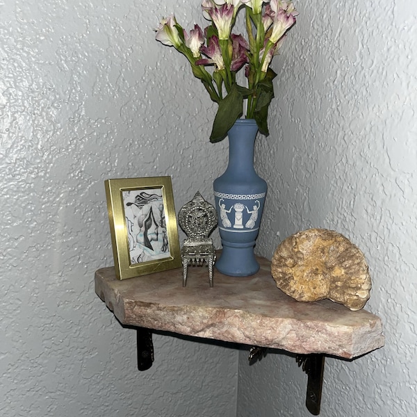 Black, Gold and White Quartzite Stone Raw Slab Display Centerpiece - Etsy