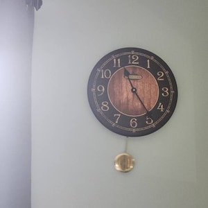 Nantucket Blue Wall Clock, 8 Sizes, EXTRA Quiet Mechanism, Lifetime ...