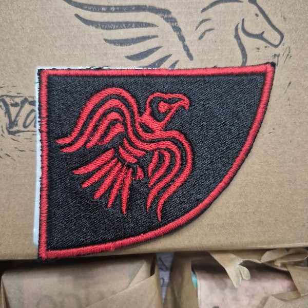 Viking Embroidered Patches - Mjolnir, Sleipnir, Valkyrie, Raven ...