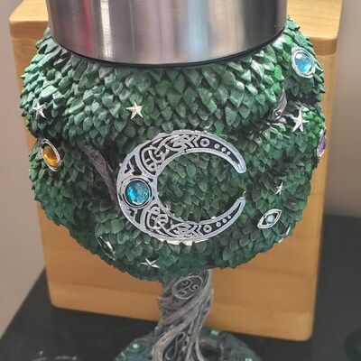 Large Pawzuph Horned Occult Cat Figurine 26.5cm Large Occult - Etsy UK