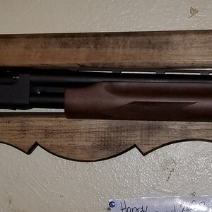 Oak Wooden Gun Rack Stand Antique Rifle Shotgun Presentation | Etsy