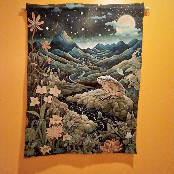 Floral Aesthetic Raven Rug | Crowcore Bedroom Decor William Morris ...