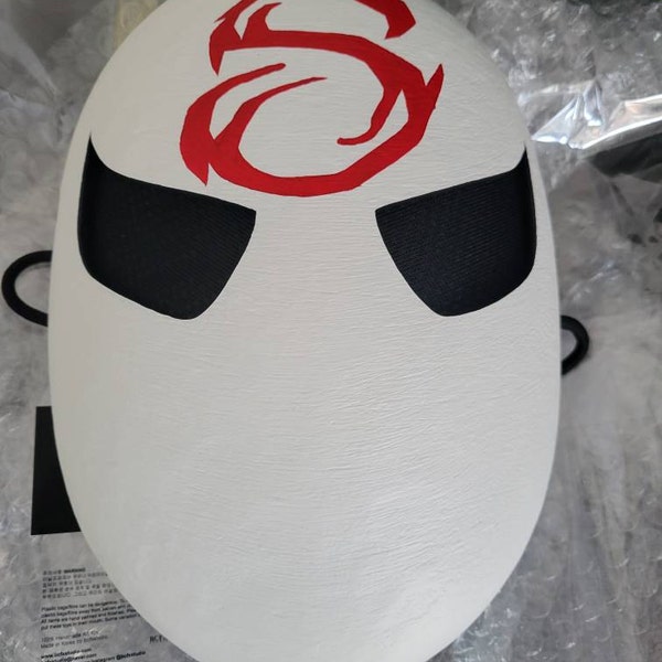 Custom Design Blank Face Plate Round Resin Mask - Masks Made to Order ...