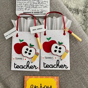 Teacher Gift Card Holder Teacher Appreciation Gift Thank You Teacher ...