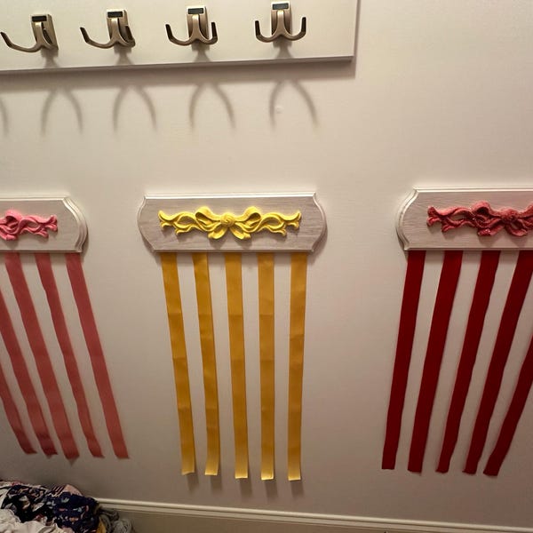 Spinning Bow Carousel.. Custom. Clip / Bow Holder / Storage **READ ...