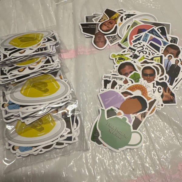 ASL, Sign Language Stickers, Vinyl Stickers, 10-50 Pcs Random Pack ...