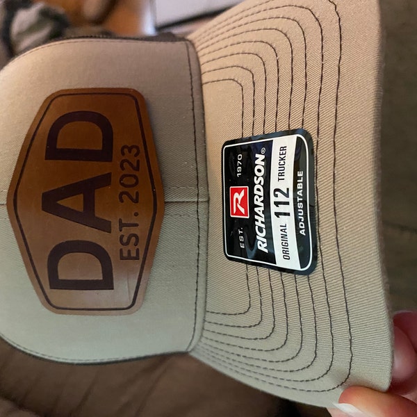 Dad Established 2025 Hat - EST. Any Year 2024 2026 New Dad Gift ...