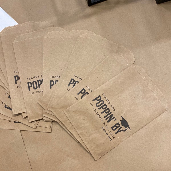 Graduation Favors, Graduation Favor Bags, Graduation Popcorn Bags ...